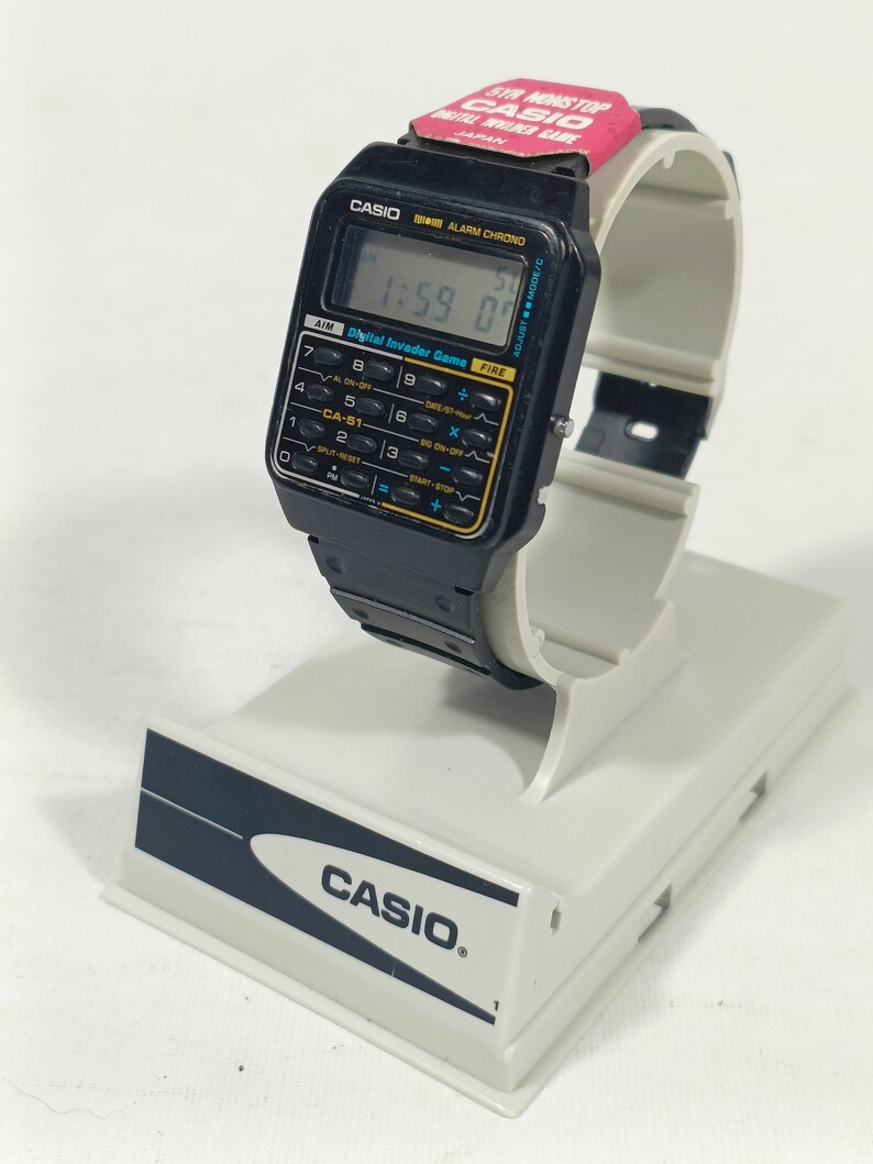 Casio CA-51 Calculator Game Watch Module 433 Digital Invader - Etsy