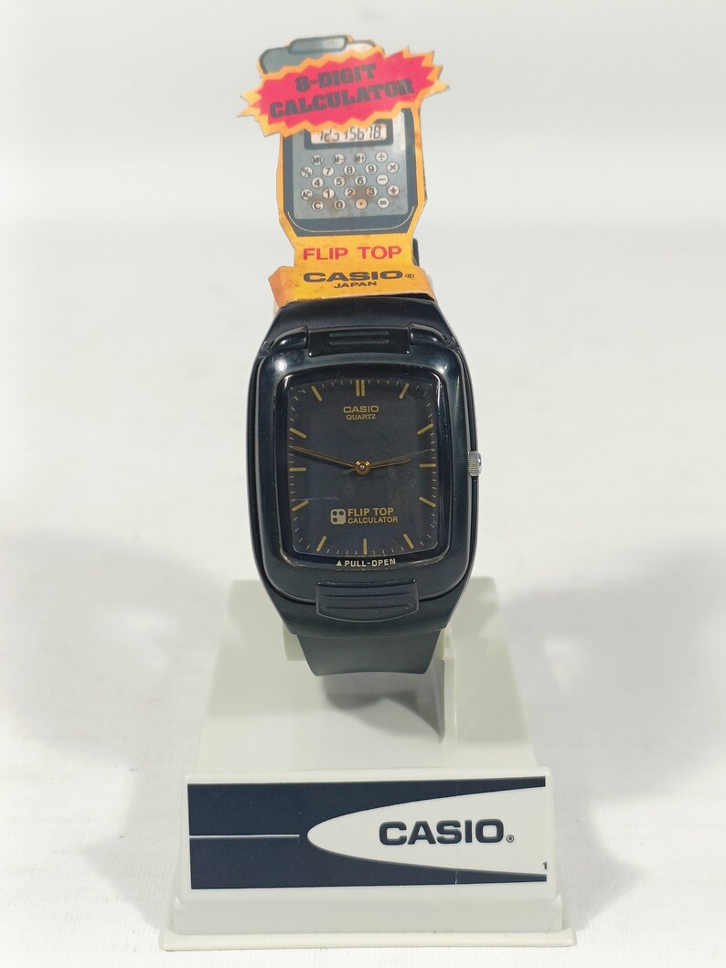 Casio FTP-10 Black Version Flip Top Casio Watch Module 760 - Etsy