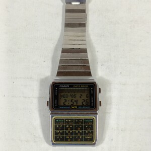 Casio DBC-610 With WR Symbol Calculator Data Bank Watch Module 676 ...