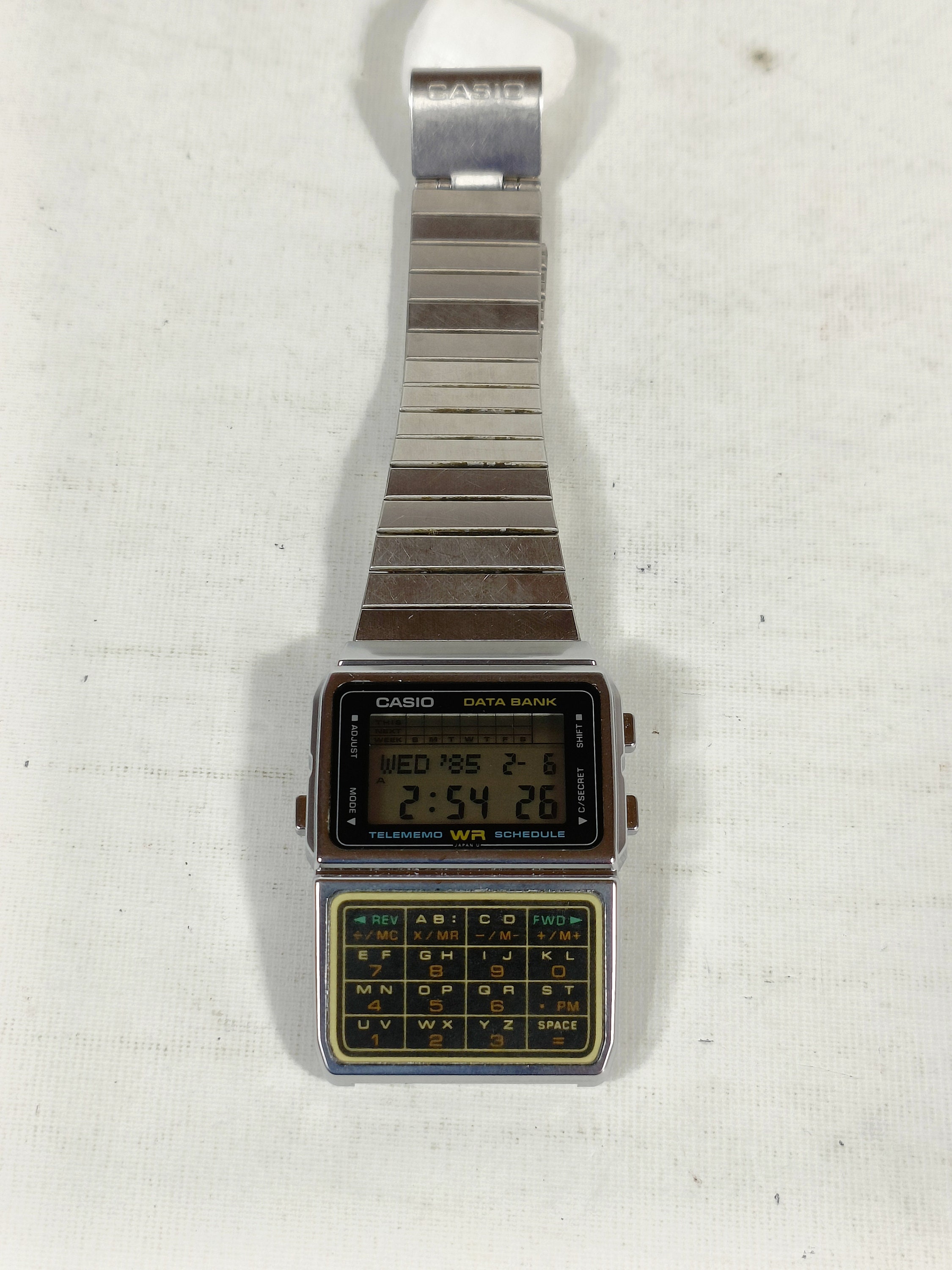 Casio DBC-610 With WR Symbol Calculator Data Bank Watch Module - Etsy