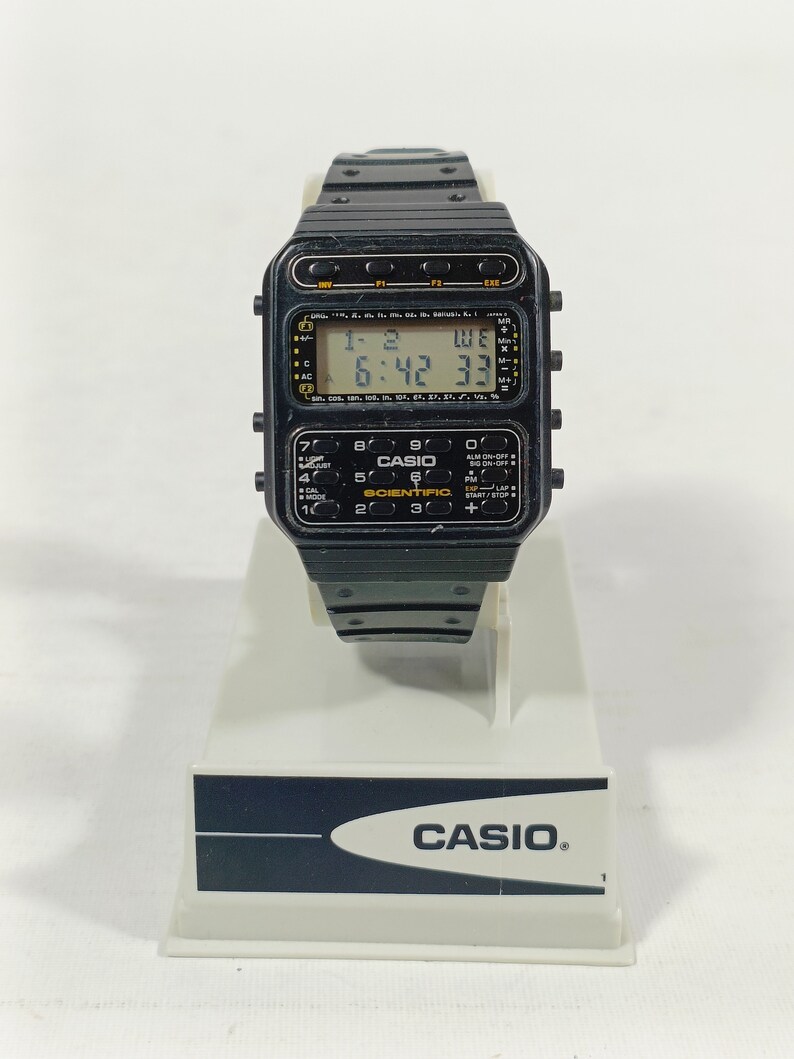 Casio CFX-20 Reloj Calculadora Científica Módulo 197 Vintage - Etsy México