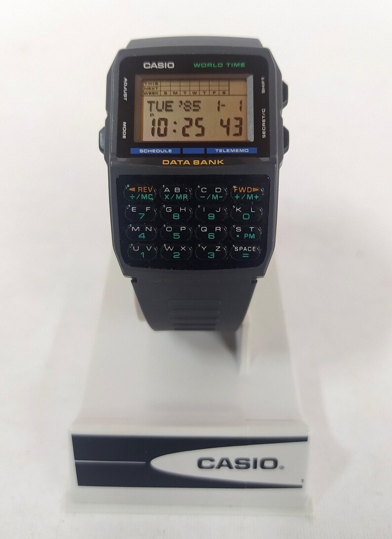 Casio DBX-103 Calculator Data Bank Watch Module 642 Vintage - Etsy