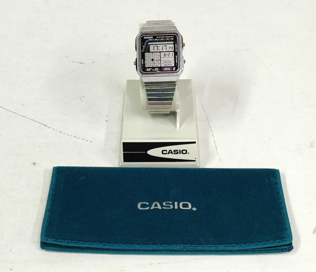 Casio AE-220 Twin-graph II Ana Digi Watch Module 808 Twin Graph 2 - Etsy