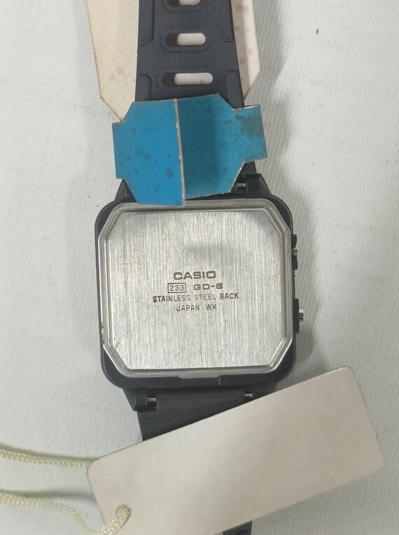Casio GD-8 Car Race Game Watch Module 233 Vintage - Gem