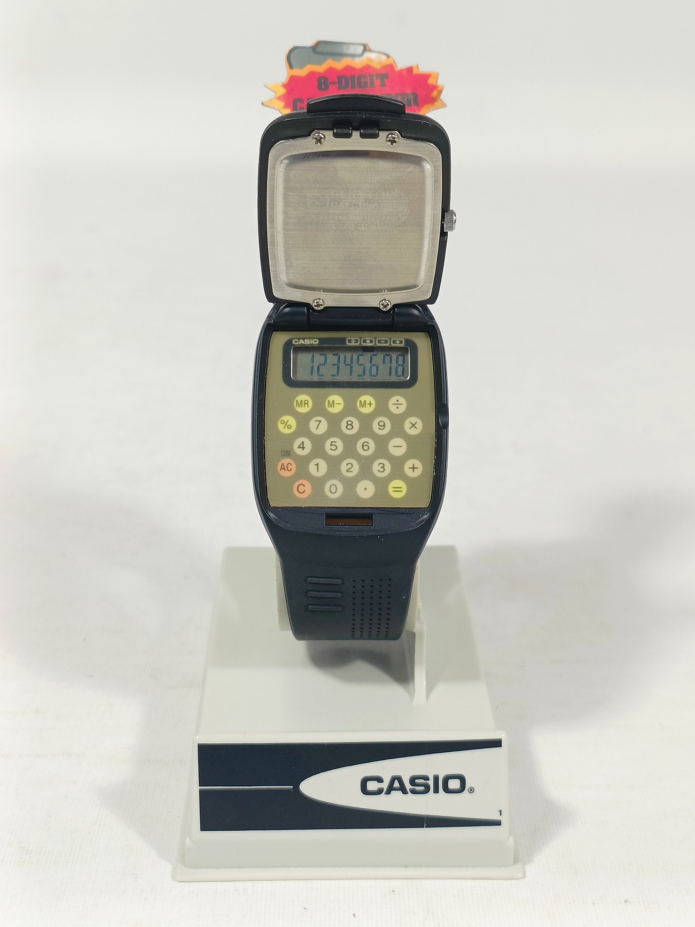 Casio FTP-10 White Version Flip Top Casio Watch Module 760 Vintage - Etsy