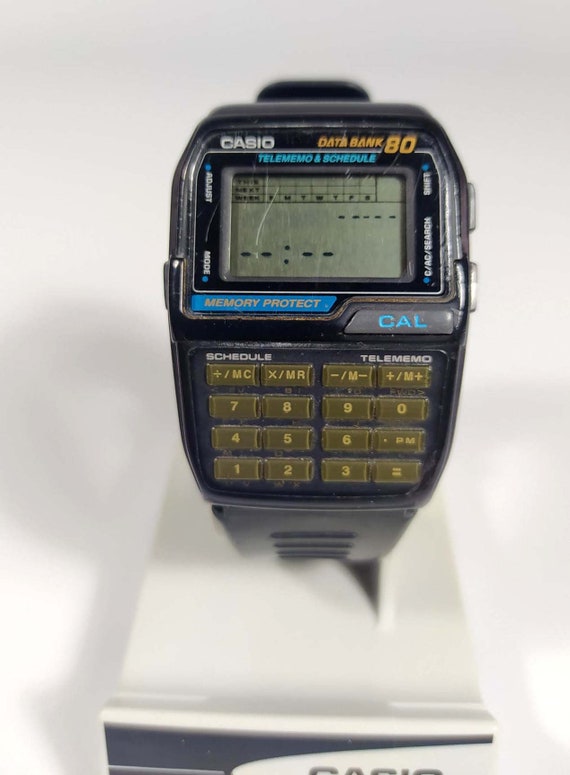 Casio DBC-80 Calculadora Reloj Módulo 1486 Banco de D… - Gem