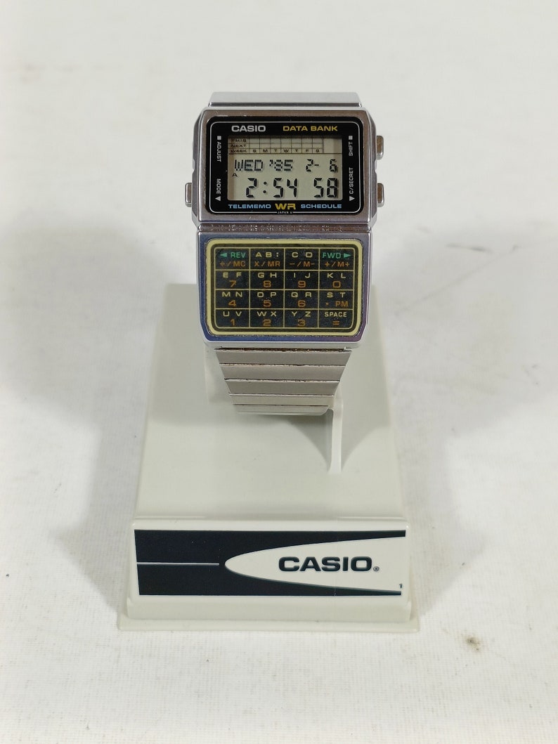 Casio DBC-610 With WR Symbol Calculator Data Bank Watch Module - Etsy