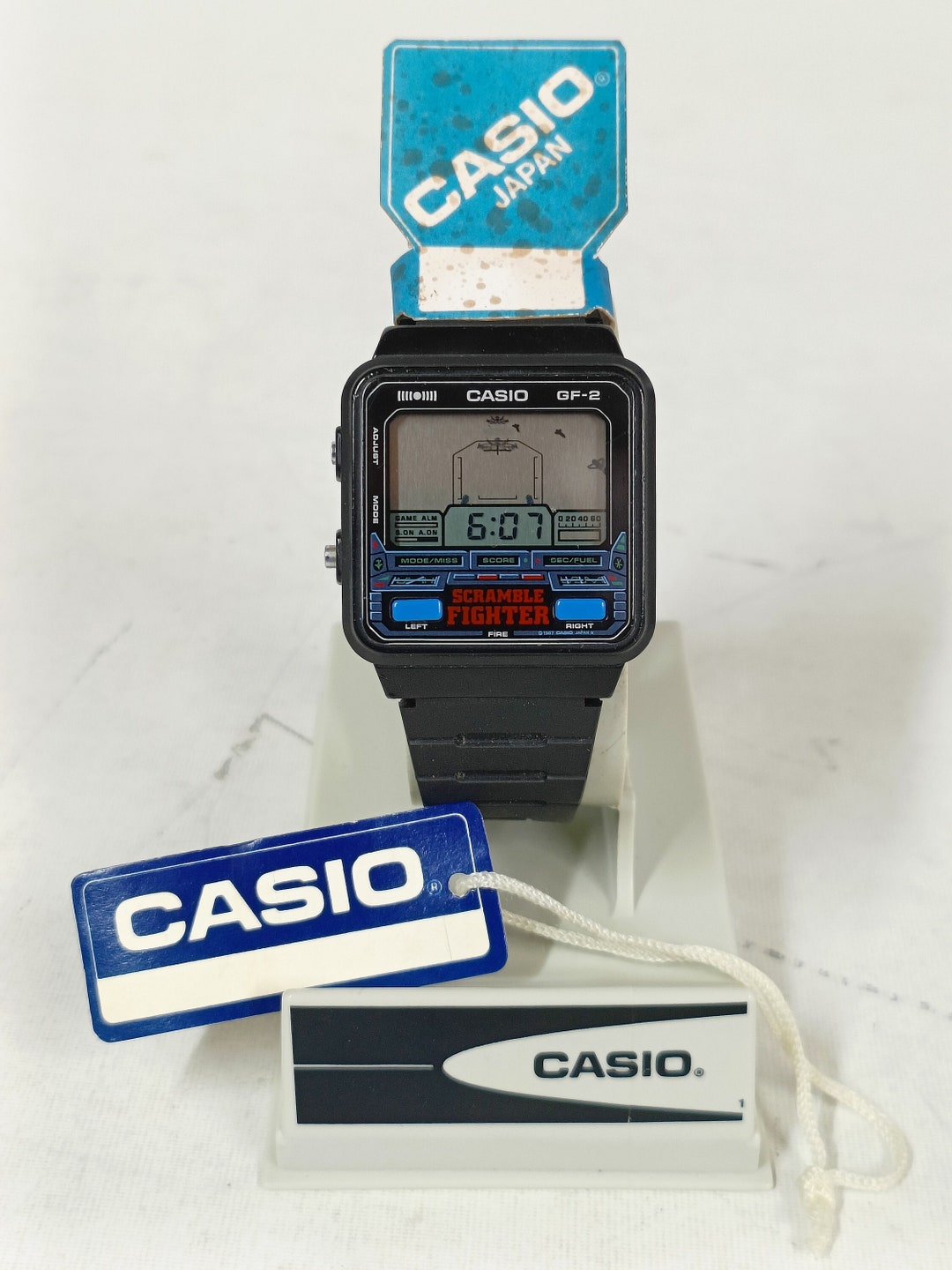 Reloj Casio GF-2 Scramble Fighter Game, Módulo 685 - Etsy