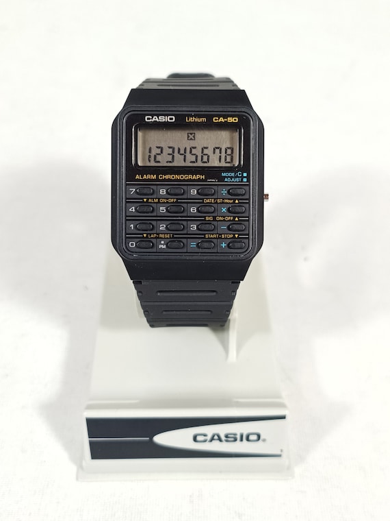 Casio CA-50 Calculator Watch Module 437 Back to the … - Gem