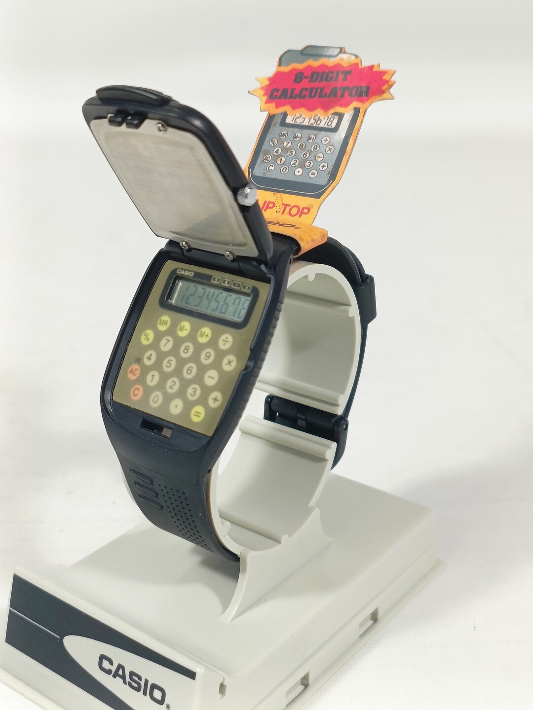 Casio FTP-10 White Version Flip Top Casio Watch Module 760 Vintage - Etsy