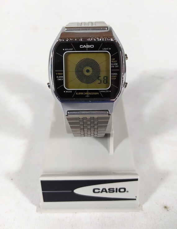Reloj Casio A201 Blue Thunder A 201 Módulo 103 Vintage - Gem