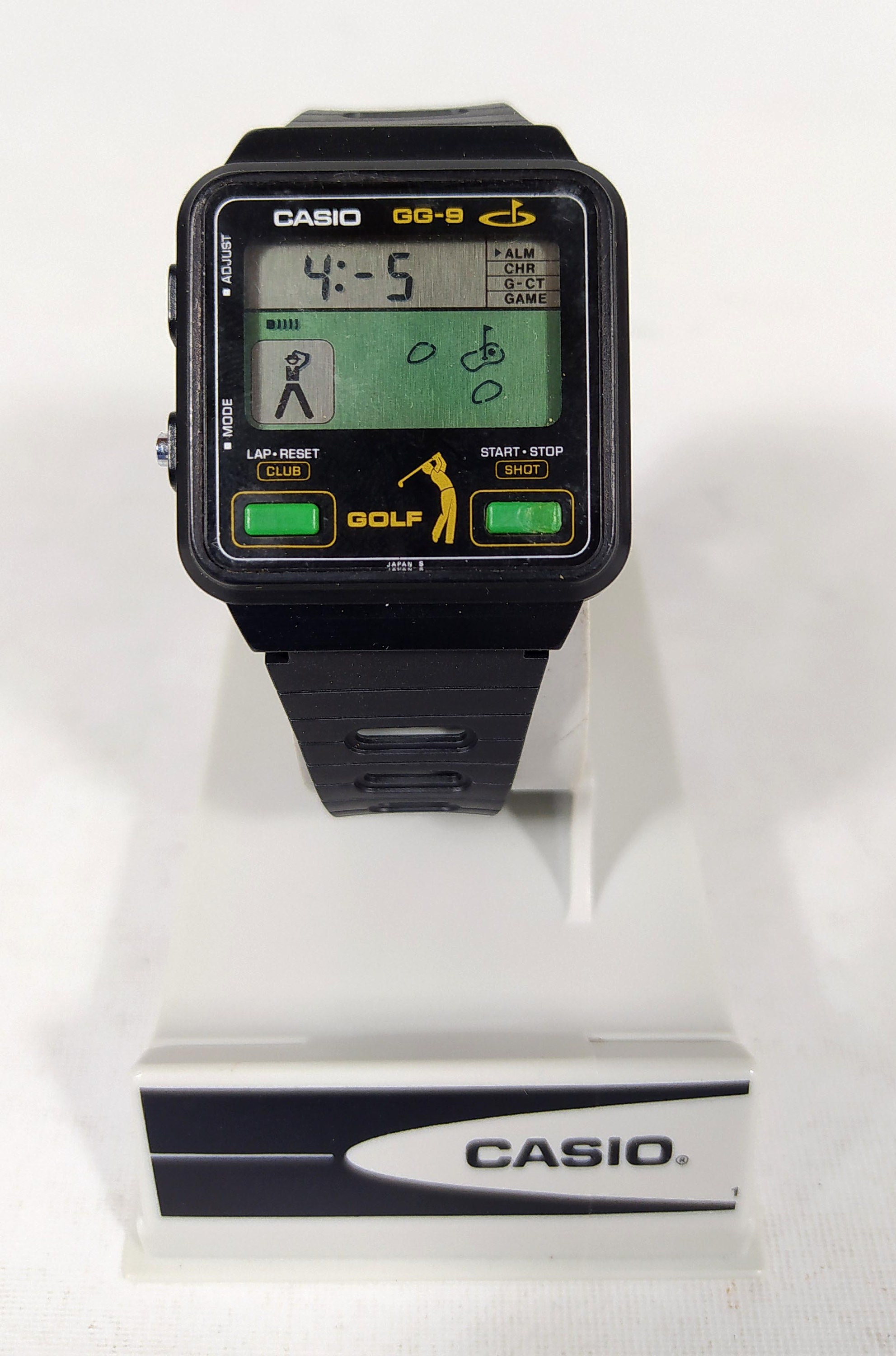Casio GG-9 Golf Game Watch Module 227 Nerd Vintage - Etsy