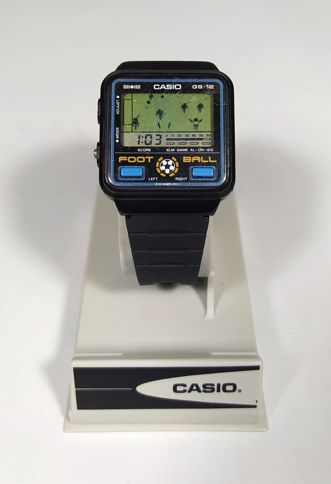 Casio GS-12 Foot Ball Game Reloj Módulo 478 FootBall Soccer - Etsy México