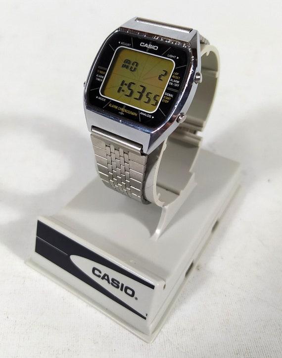 Reloj Casio A201 Blue Thunder A 201 Módulo 103 Vintage - Gem