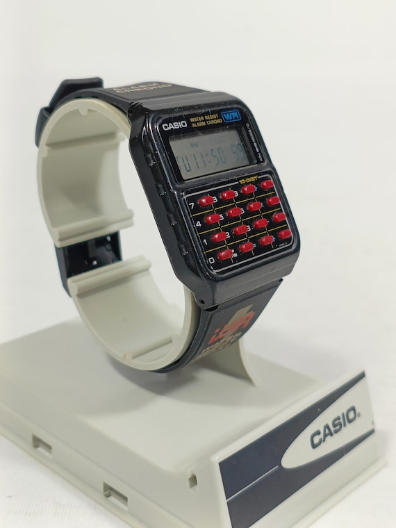 Casio CA-62 Variante Roja Calculadora Reloj Módulo 48… - Gem