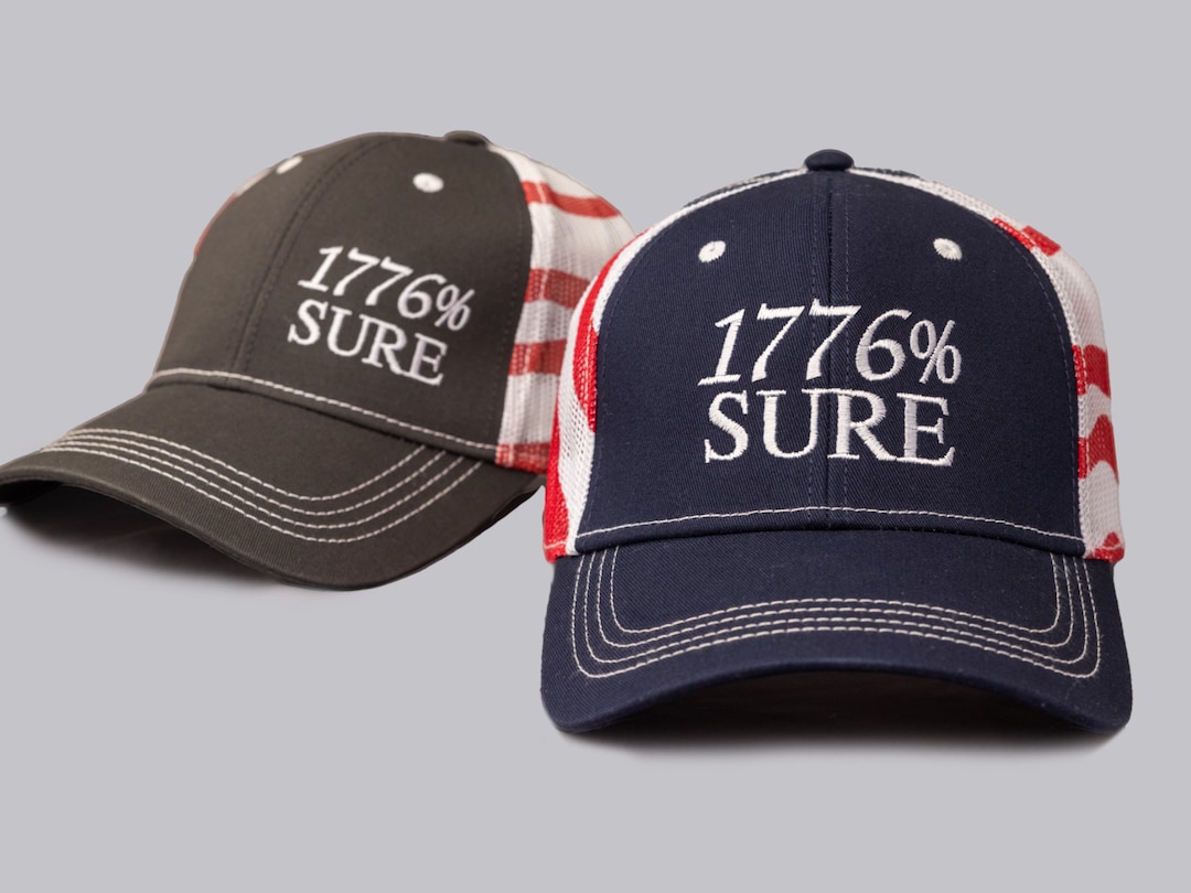 Red, White & Blue Mesh Snap Back Hat | Patriotic Gift for Men and Women ...