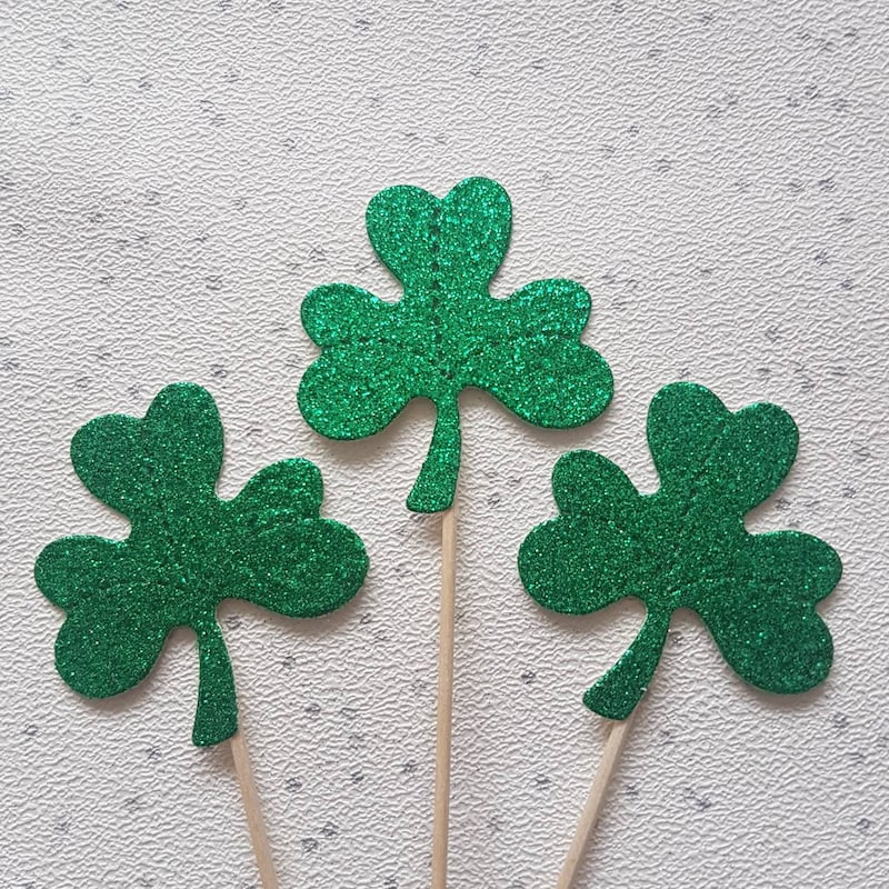 Shamrock Cake Topper - Etsy