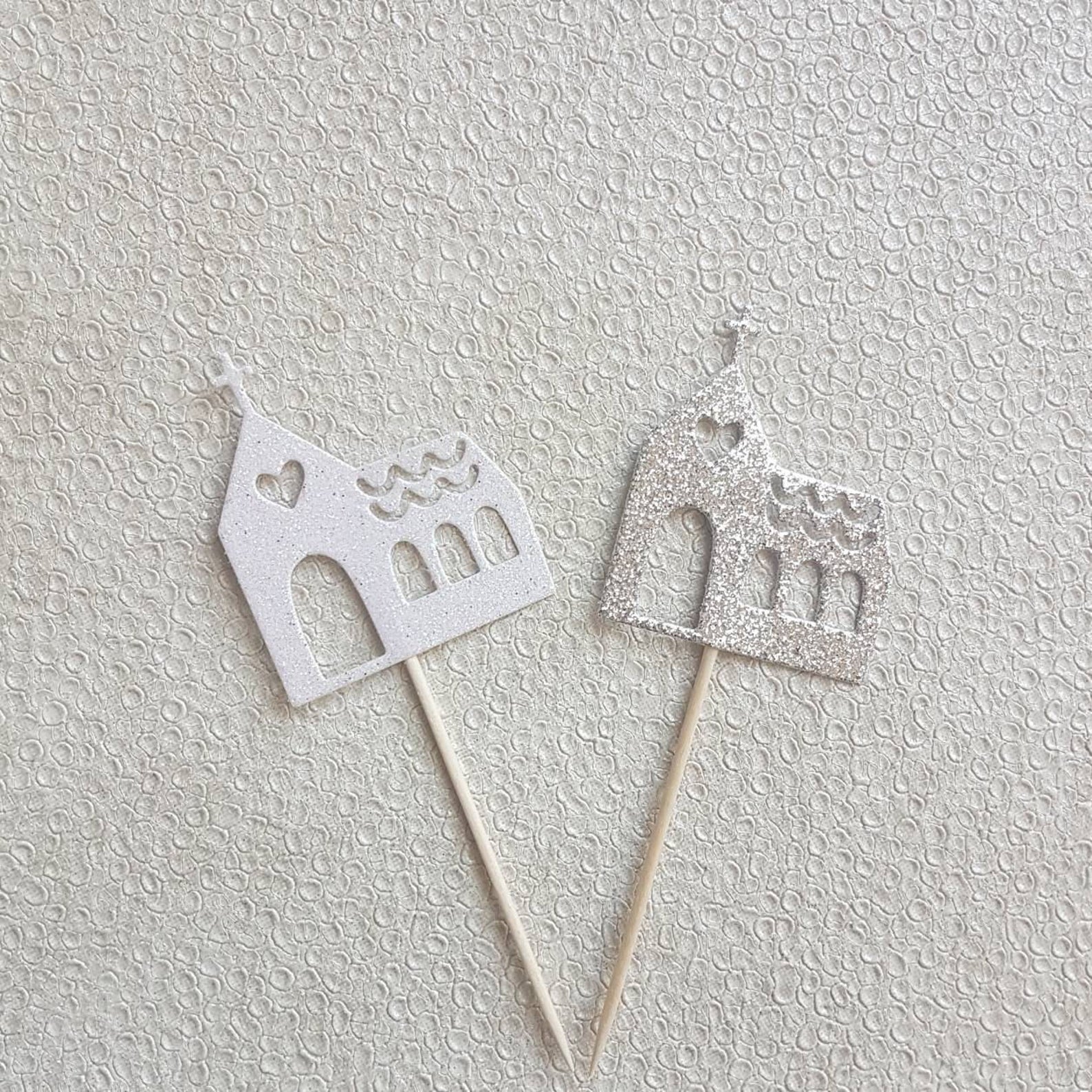 Church Cake Topper Chapel Cake Topper Wedding Cupcakes - Etsy