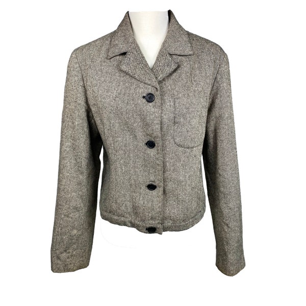 Wool Cropped Jacket - Etsy