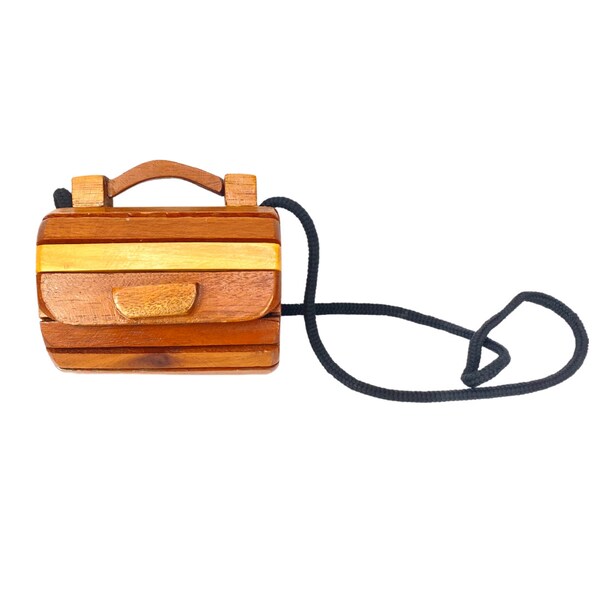 Wooden Purse - Etsy