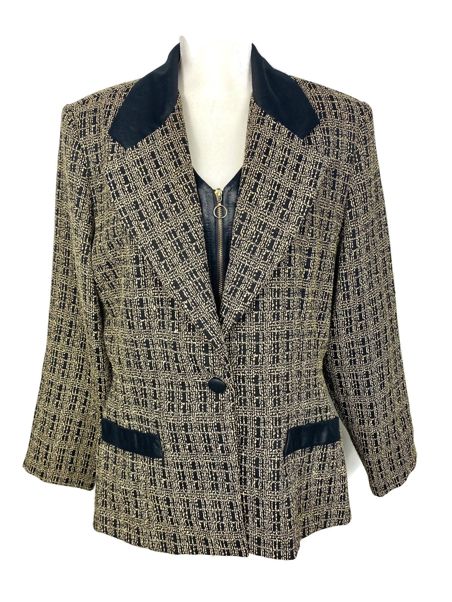 Buy Vintage Jacket for Women Vintage Clothing Work Wear 80's Workwear ...