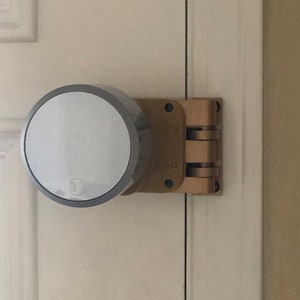 Sturdylock® Jimmy-proof Deadbolt Rim Lock and Adapter for August Wi-fi ...