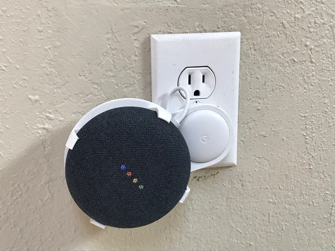 Sturdygrip™ Google Nest Mini PLUG-IN Wall Mount | Etsy