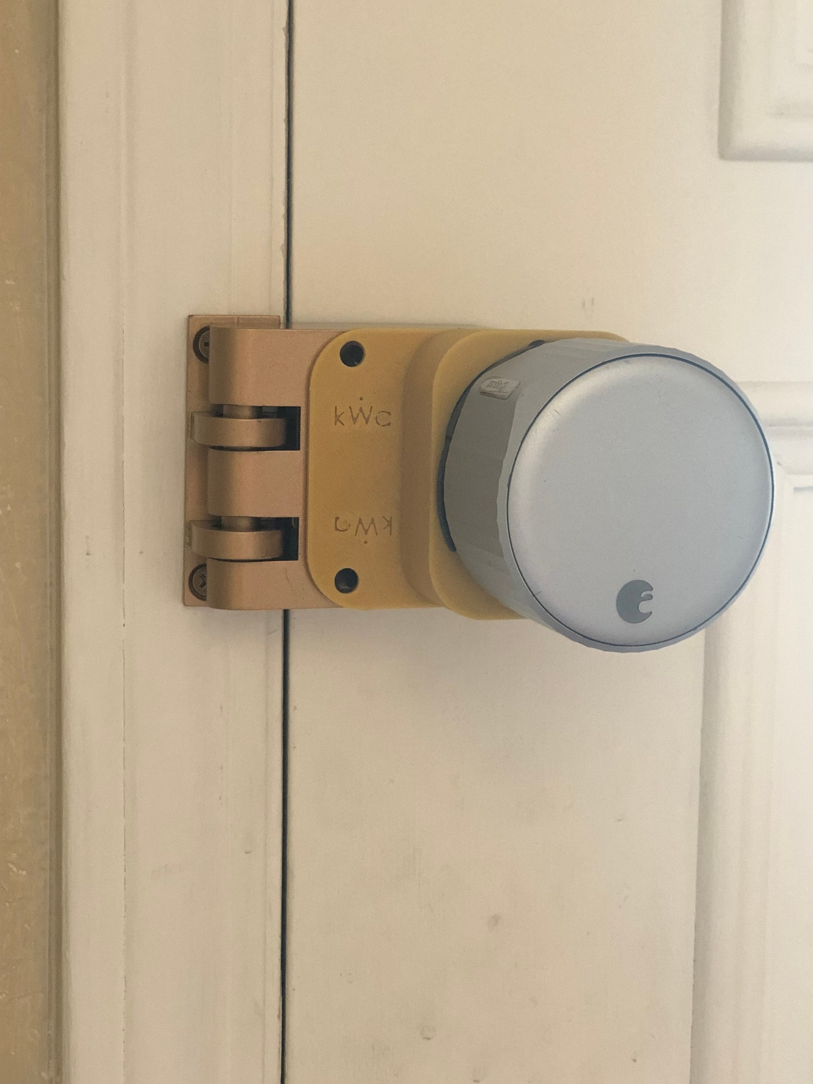 Sturdylock® Jimmy-proof Deadbolt Rim Lock and Adapter for August Wi-fi ...