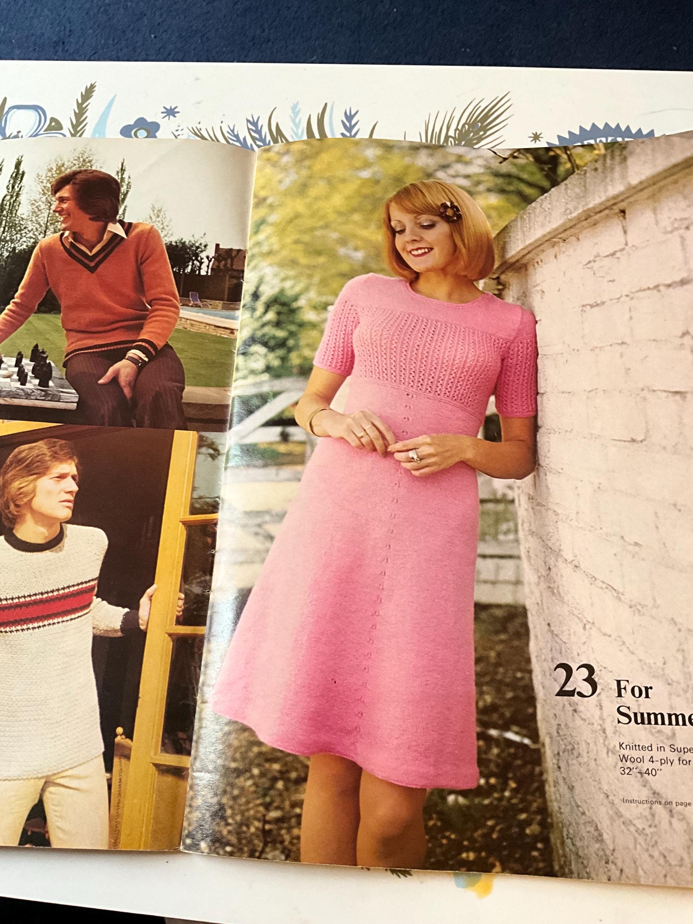Vintage 1970s Woolworth Knitting and Crochet Magazine - Ebook - Etsy