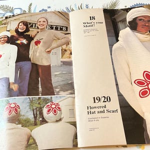 Vintage 1970s Woolworth Knitting and Crochet Magazine - Ebook - Etsy