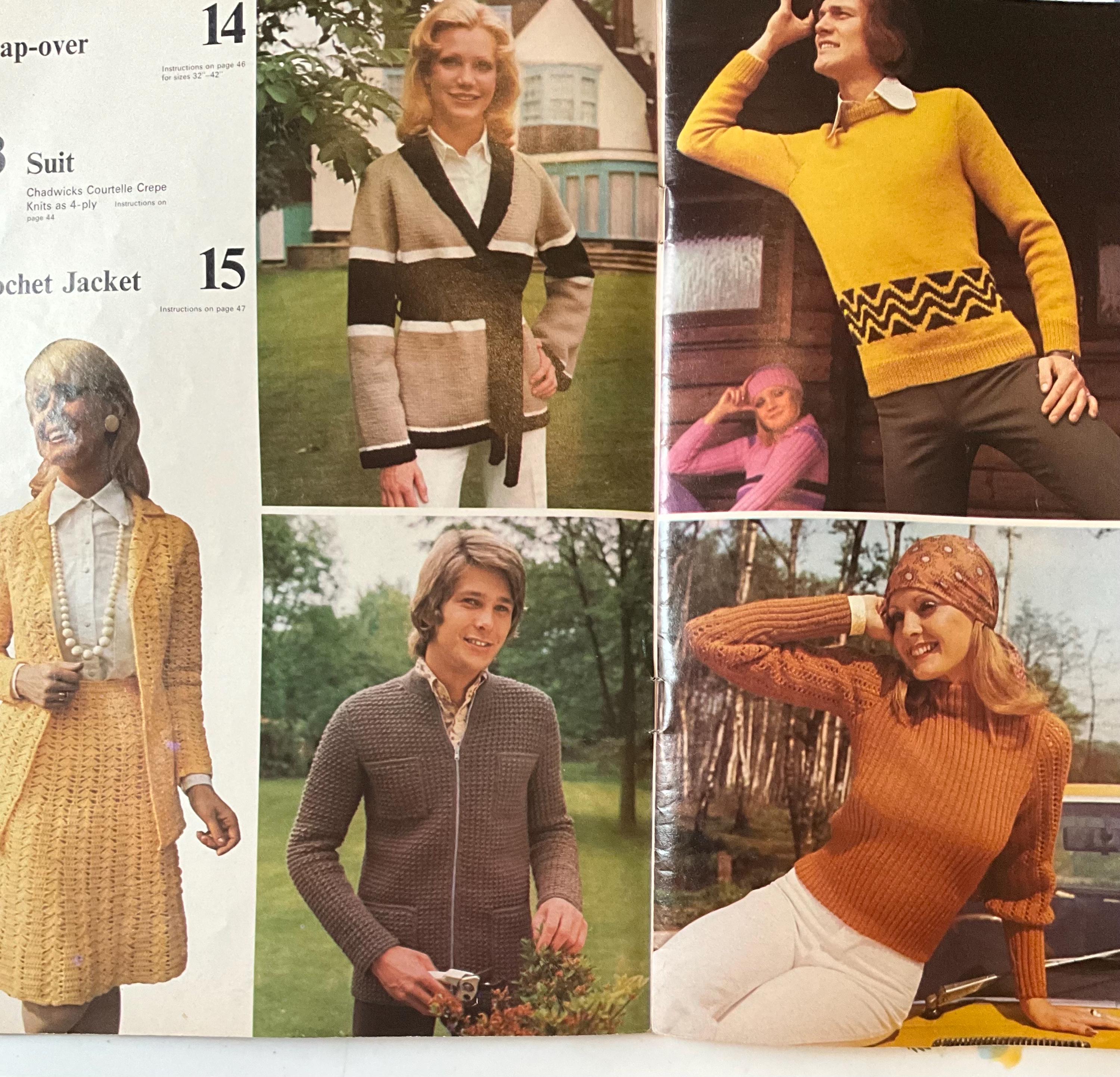Vintage 1970s Woolworth Knitting and Crochet Magazine - Ebook - Etsy