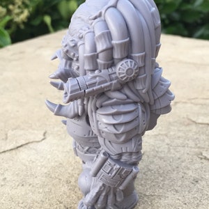 Predator Unpainted Solid Resin Kit, 4 Inch Tall, Chibi - Etsy