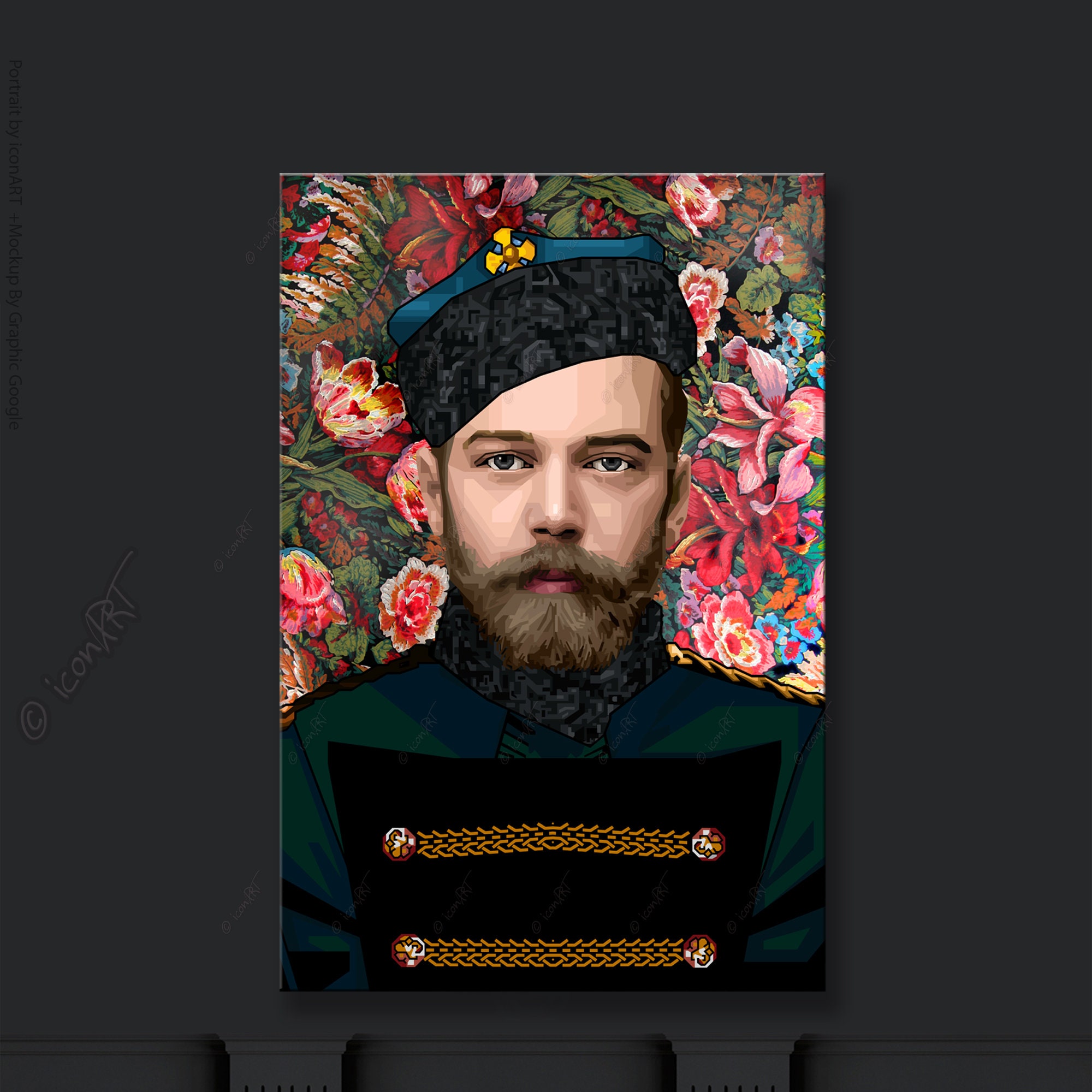 Nikolas II Alexandrovich Romanov Russia Pop Art Icons Pictures Cult(ure ...