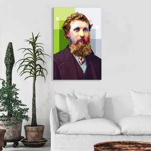 John Muir Pop Art Icons Pictures Cult(ure) for Living Room & Office ...