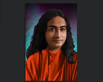 Mahavatar Babaji Portrait Meditation Master From Paramahansa - Etsy