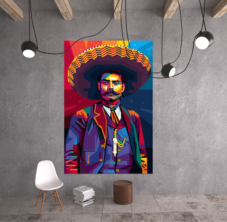 Zapata Wall ART emiliano Fine Art Print - Etsy