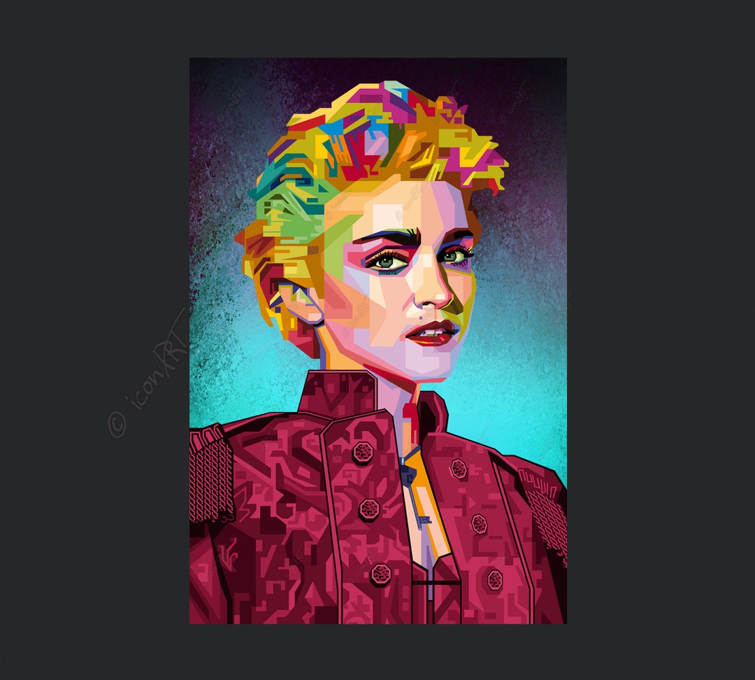 Tribute to icons of Pop Music 80s 90s 00s Culture for Living Room ...