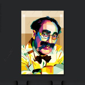 Groucho |o1 PORTRAIT Personalized Gift for Cinema Lovers and Gift Idea ...