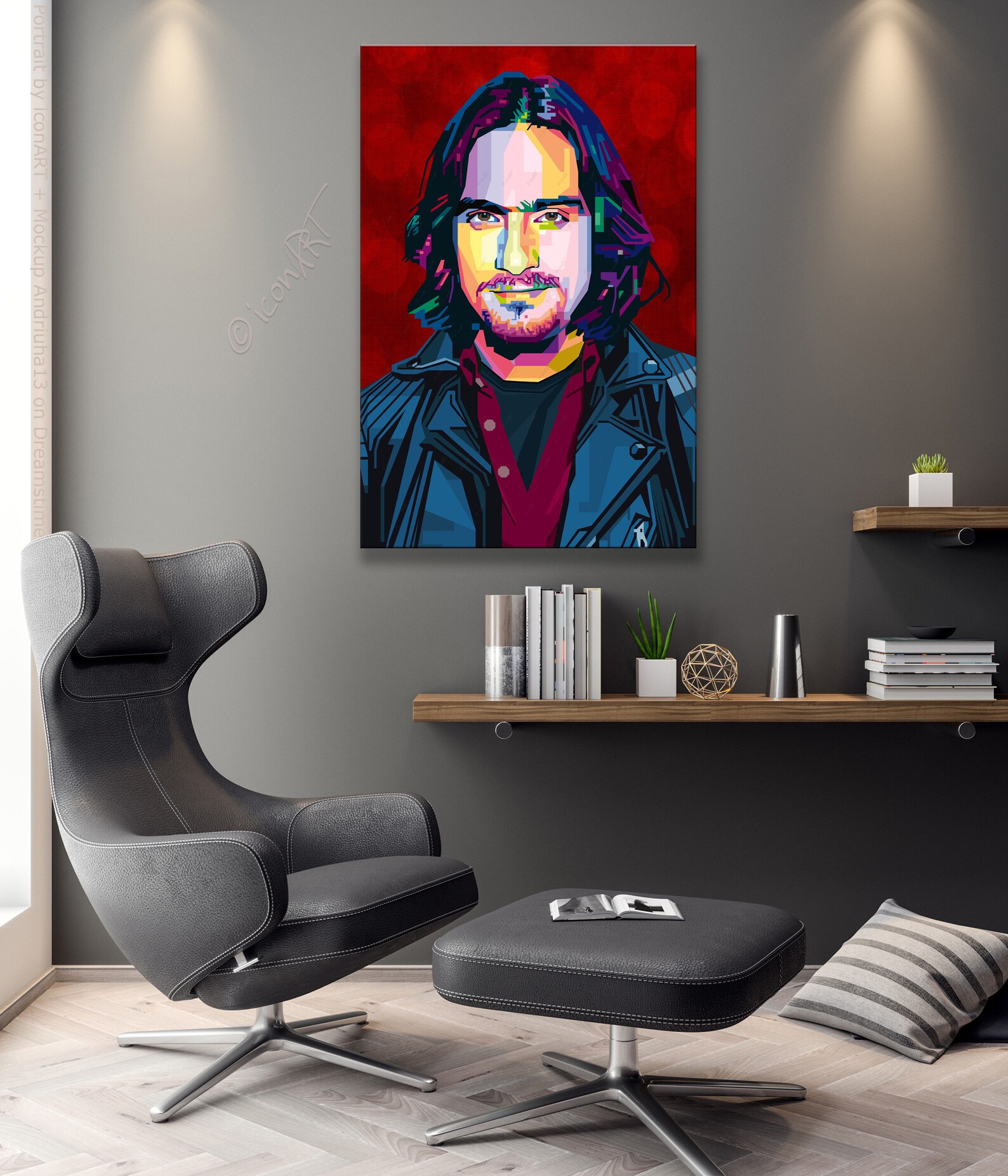 James O2 Pop Art Statement Portrait Gift Idea for Musicians - Etsy