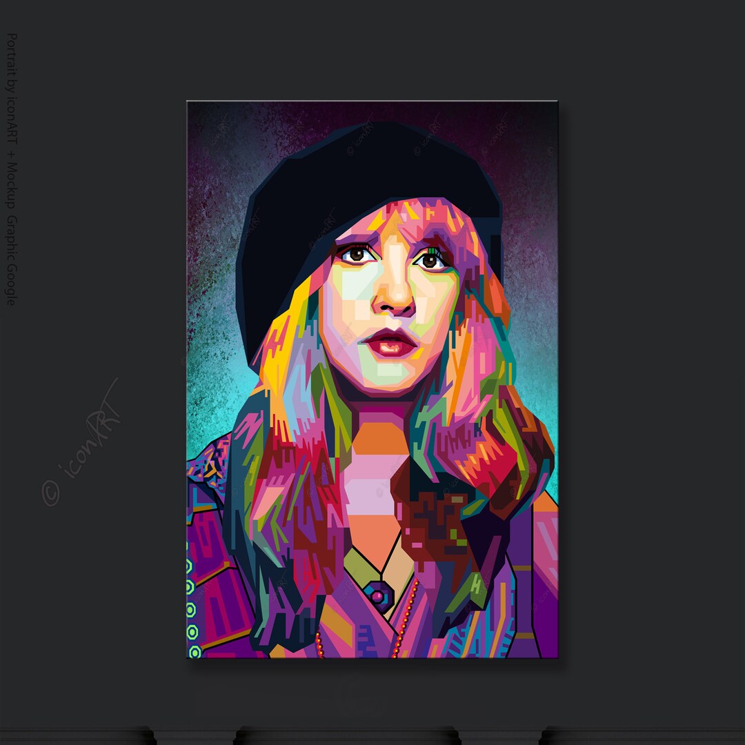 Stevie Pop Art Music Icons Pictures 60s 70s Culture for - Etsy