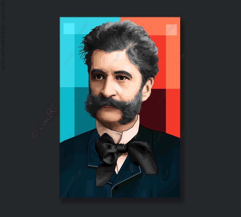 Johann Strauss II Pop Art Icons Picture Cult(ure) for Living Room ...