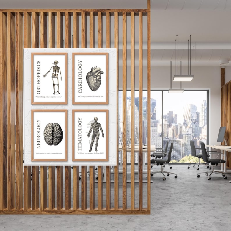 Orthopedics Vintage Drawing for Healthcare Digital Download 8.5 X 11 ...