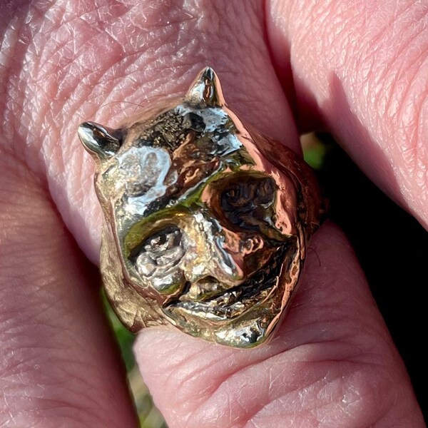 Vintage Devil Ring - Etsy