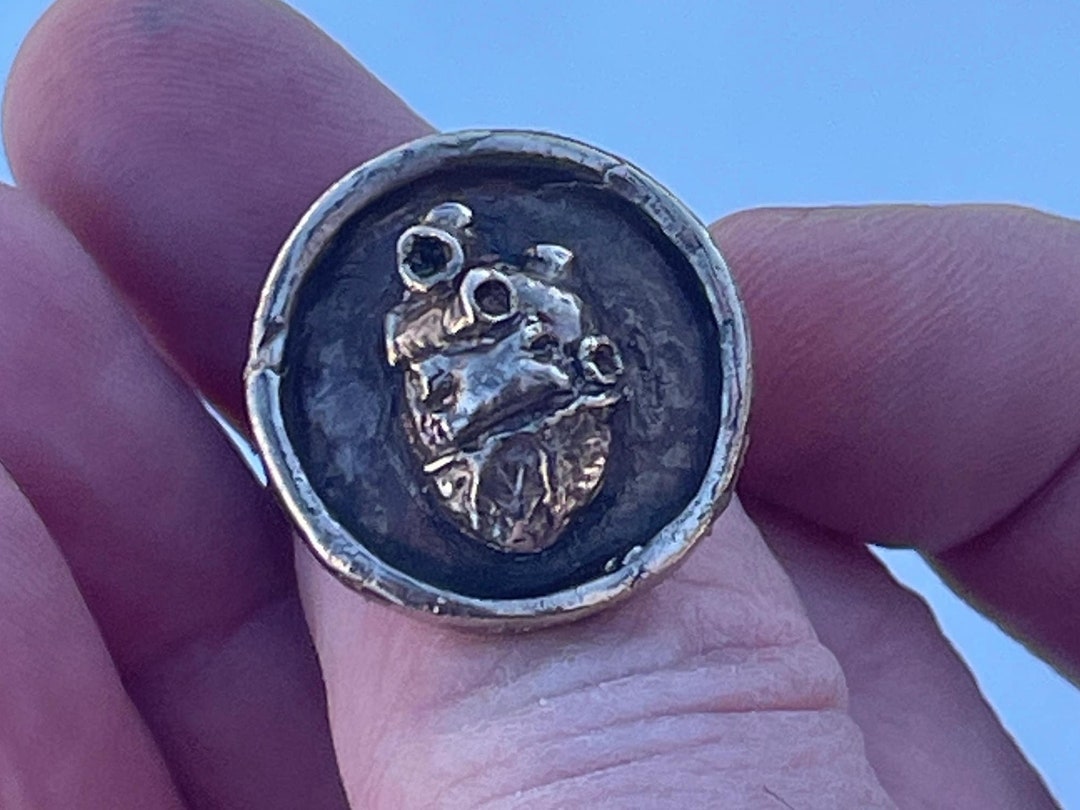Human Heart Ring - Etsy