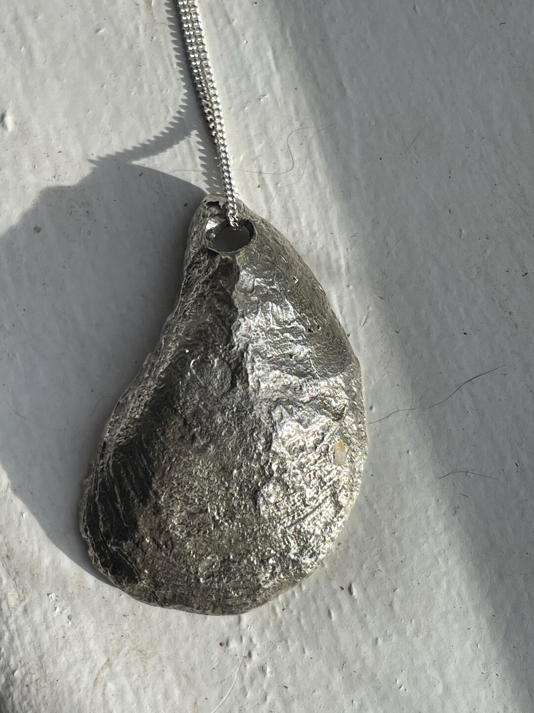 Mussel Shell Pendant - Etsy