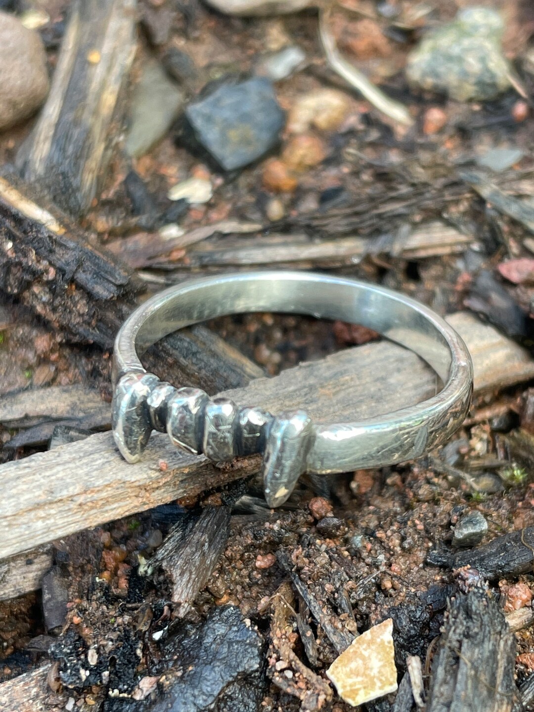 Vampire Teeth Ring - Etsy