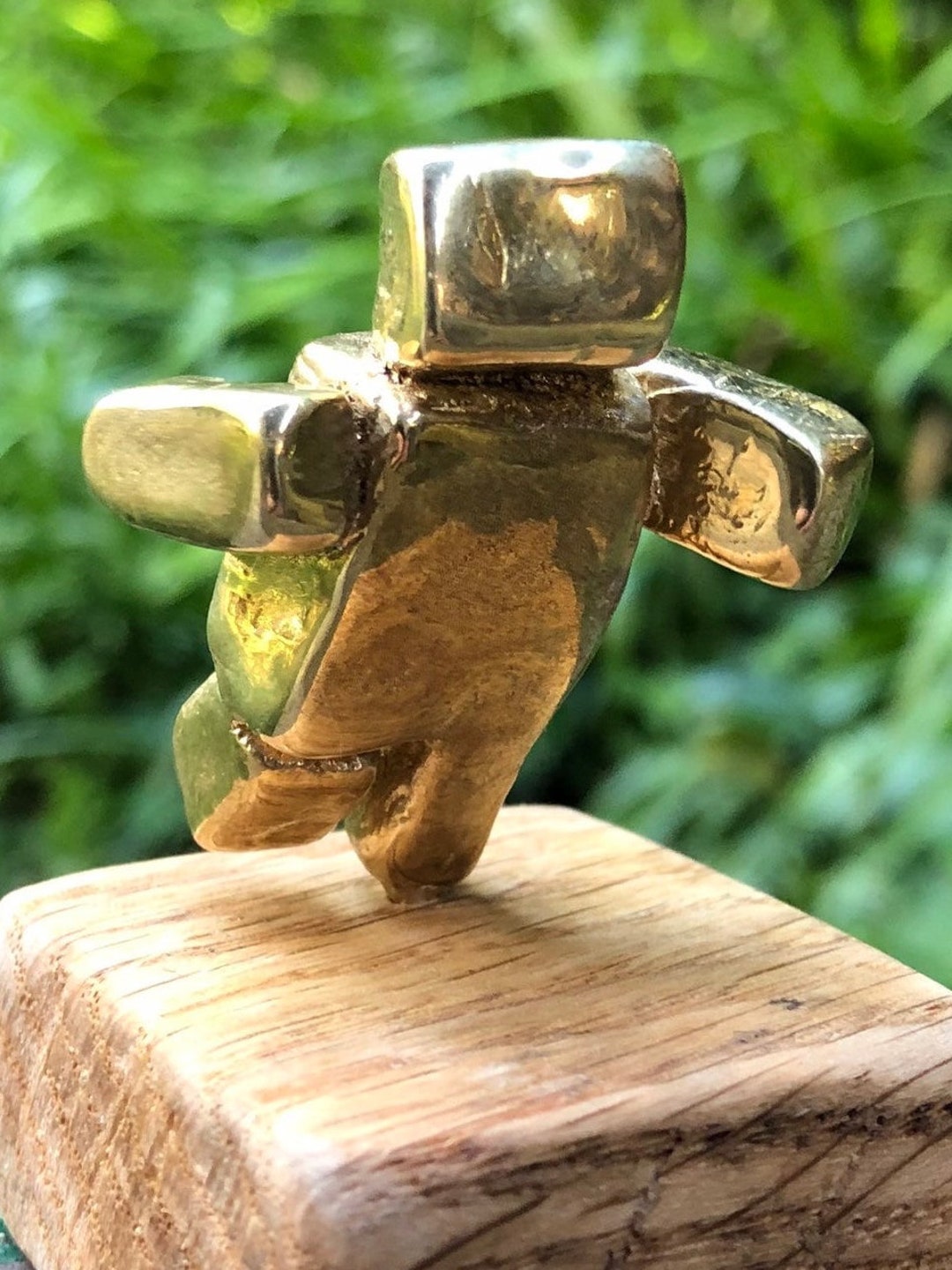 Falling Figure Statue Bronze Sculpture Tripping on the - Etsy