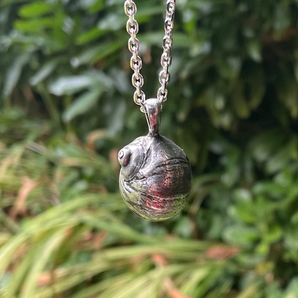 Snail Shell Necklace - Etsy
