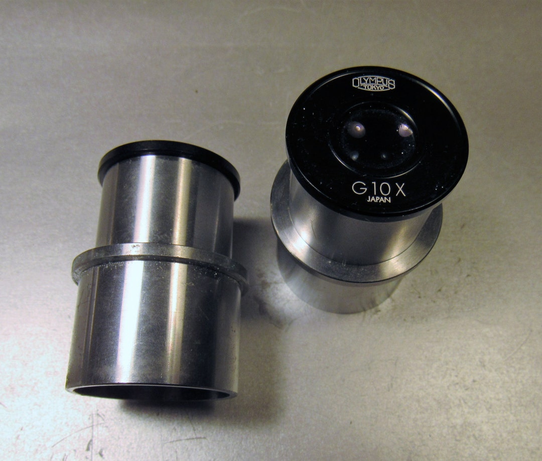 Olympus G10X Microscope Eyepieces - Etsy