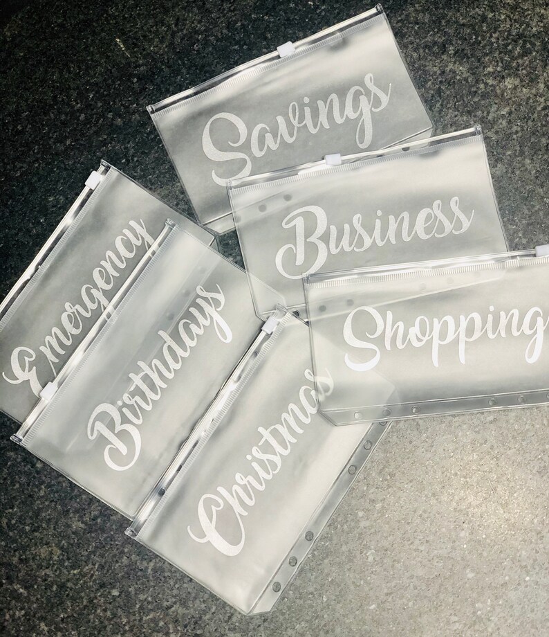 Budget Binder/ Money Planner/ Money Organizer With Custom Money ...